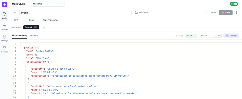 Mock Studio - Advanced API Mocking